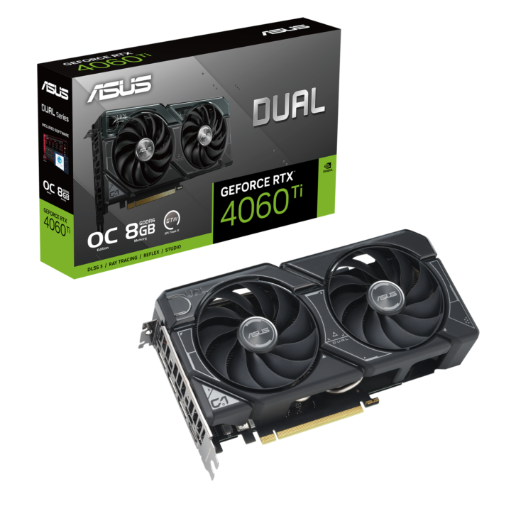 ASUS GEFORCE RTX 4060Ti DUAL OC 8GB GDDR6